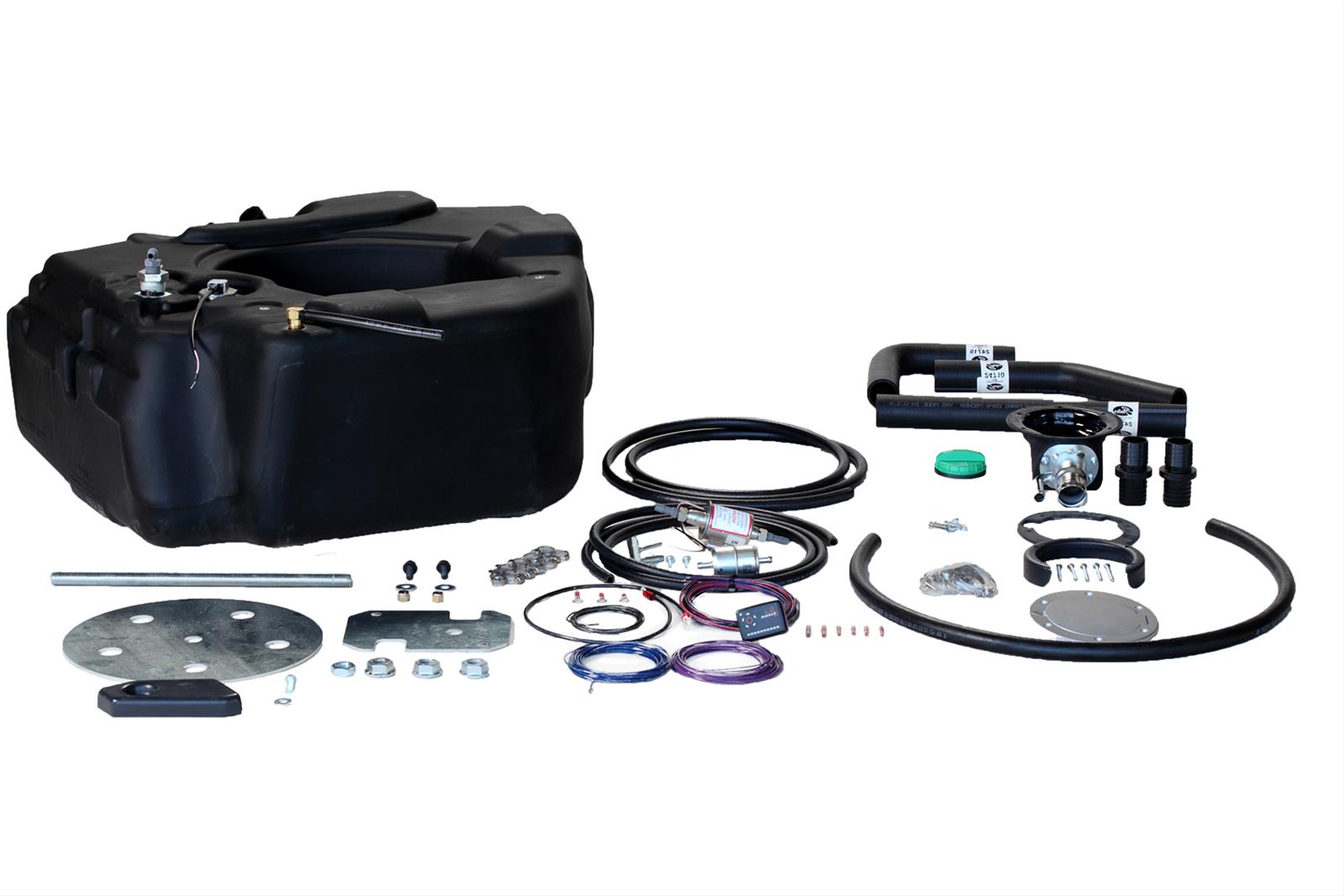 TITAN Fuel Tanks 4020208 Titan Spare Tire Auxiliary Fuel Tank Systems ...