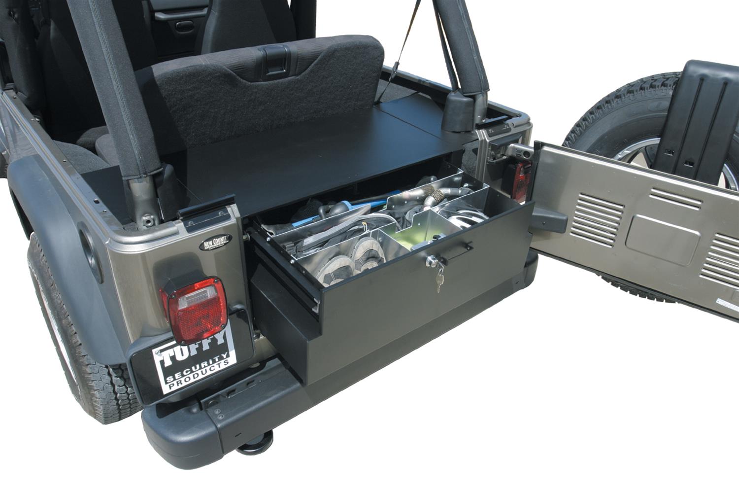 Tuffy Security Products 131-01 Tuffy Jeep Deluxe Cargo Area Security ...