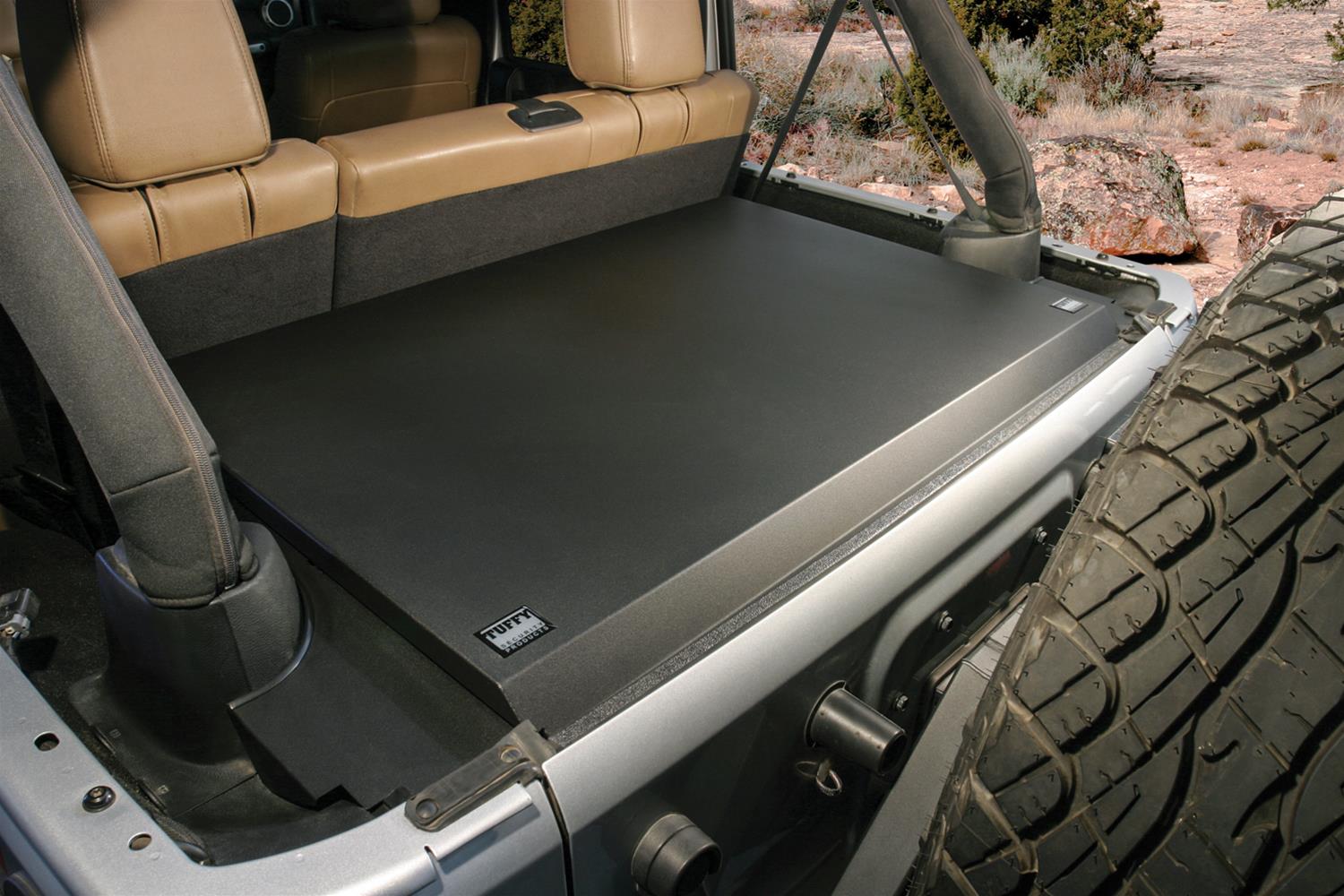 Tuffy Security Products 326-01 Tuffy Jeep Deluxe Cargo Area Security Enclosures | Summit Racing