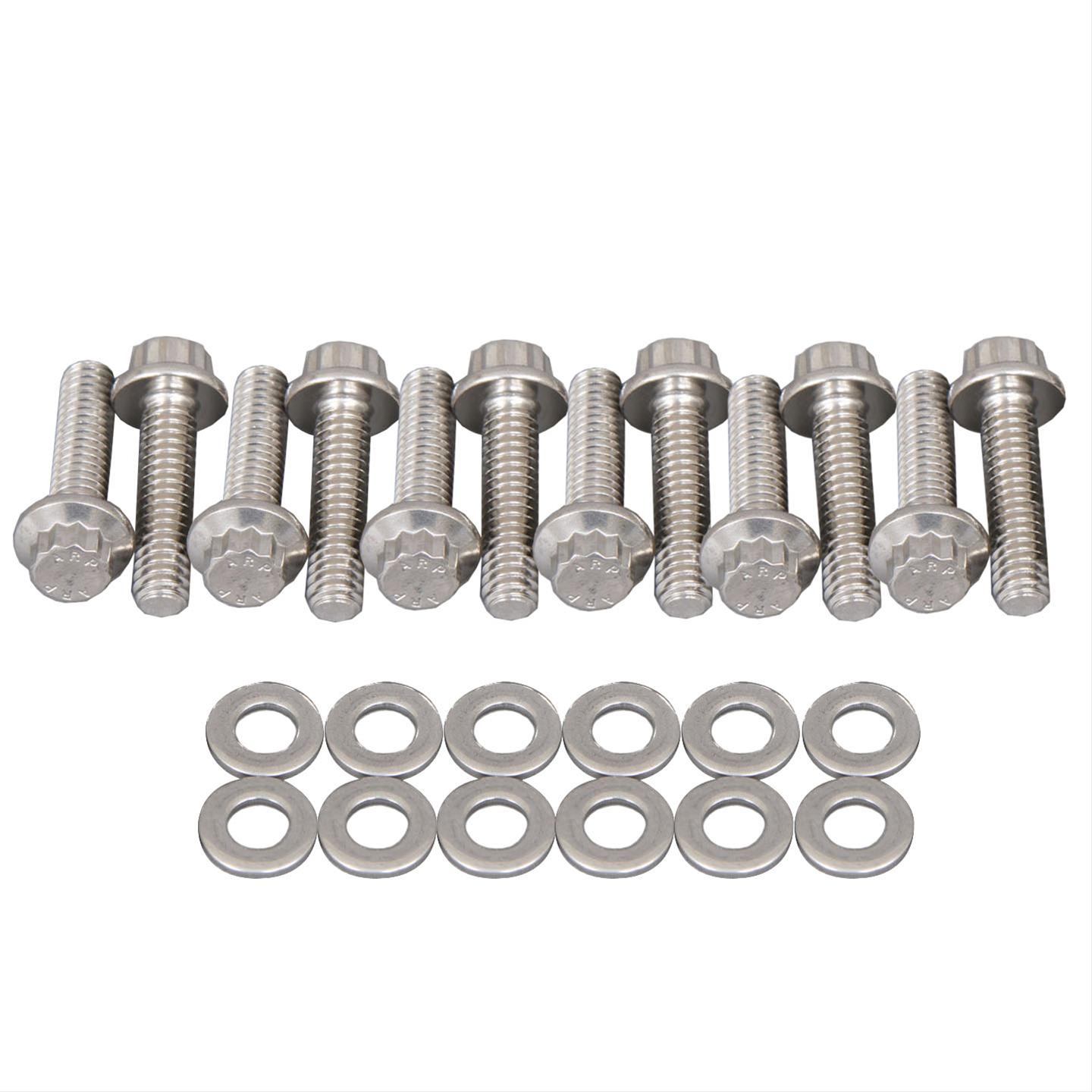FORD Trick Flow Specialties TFS-54494TBK Trick Flow® Stainless Steel ...