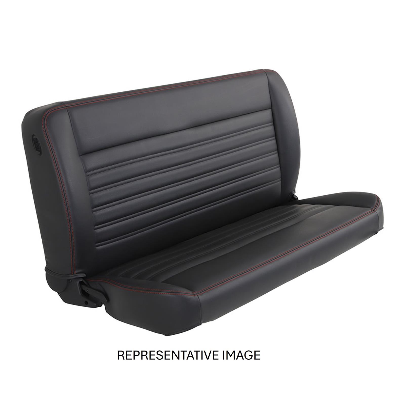 TMI Products 47-9952-6525-BKS TMI Pro-Series 60 in. Solid Back Bench ...