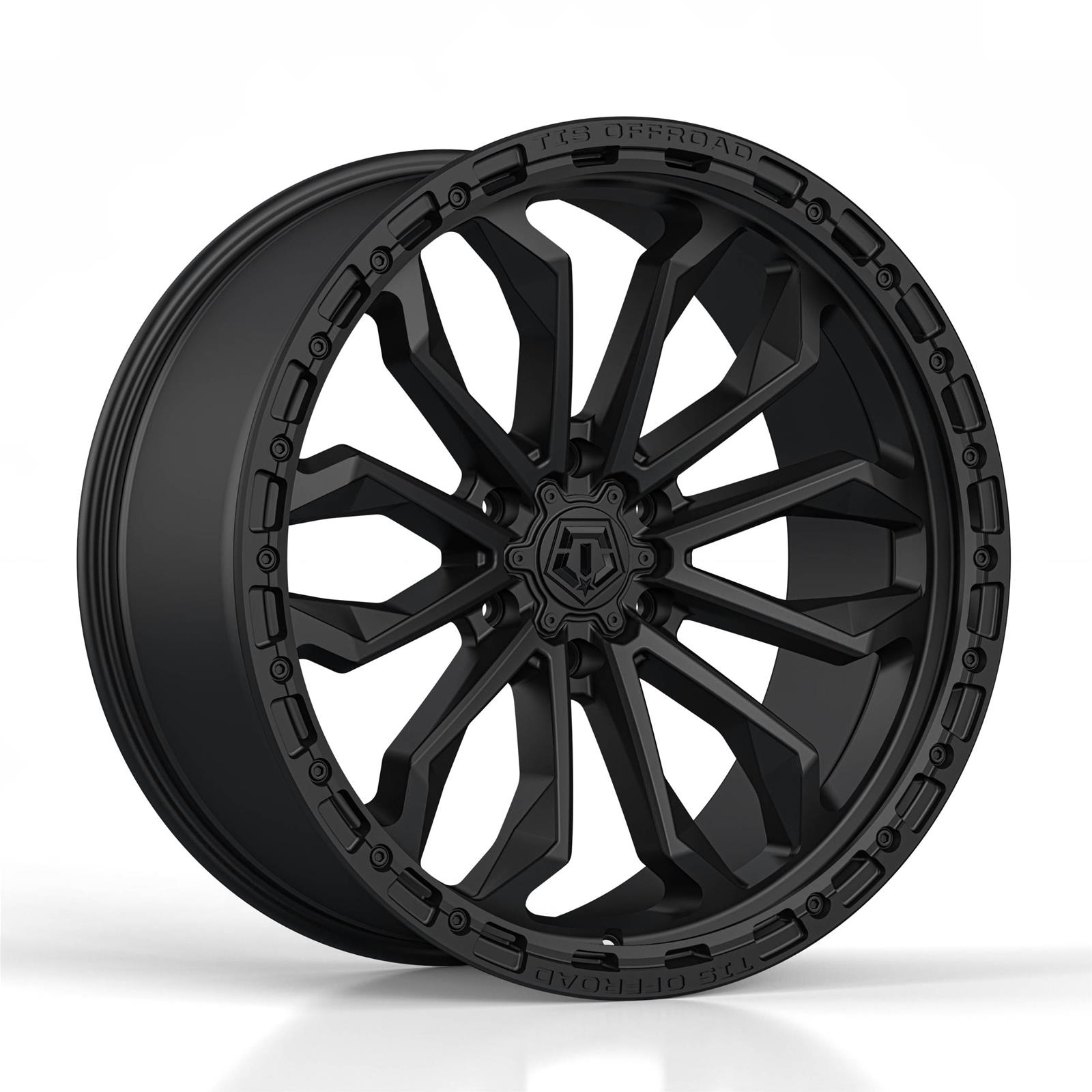 TIS Wheels A274338 TIS Wheels 556 Satin Black Wheels | Summit Racing