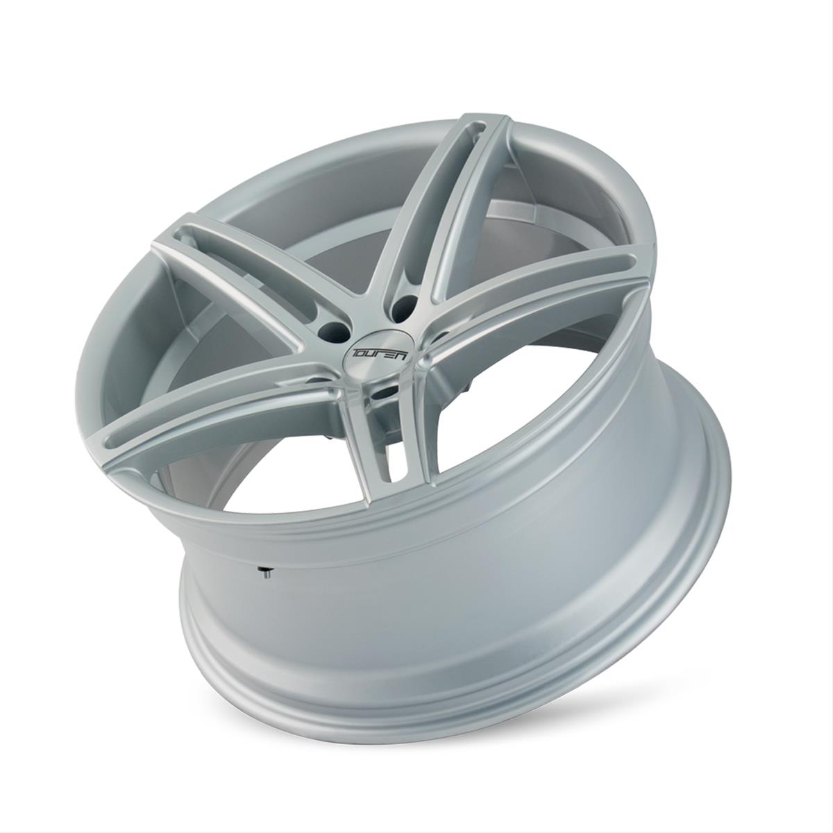 Touren 3273-2112S20 Touren TR73 Series Gloss Silver Wheels with Milled ...