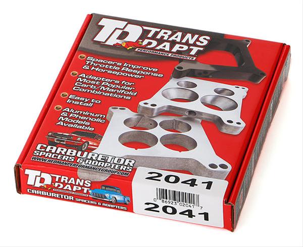 Trans-Dapt Performance Products 2041 Trans-Dapt Performance Carburetor ...