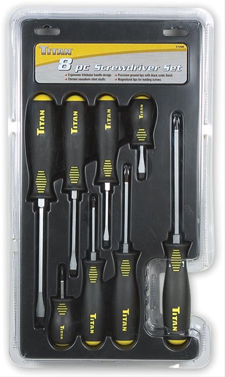 Titan Tools 17208 Titan Screwdriver Sets | Summit Racing