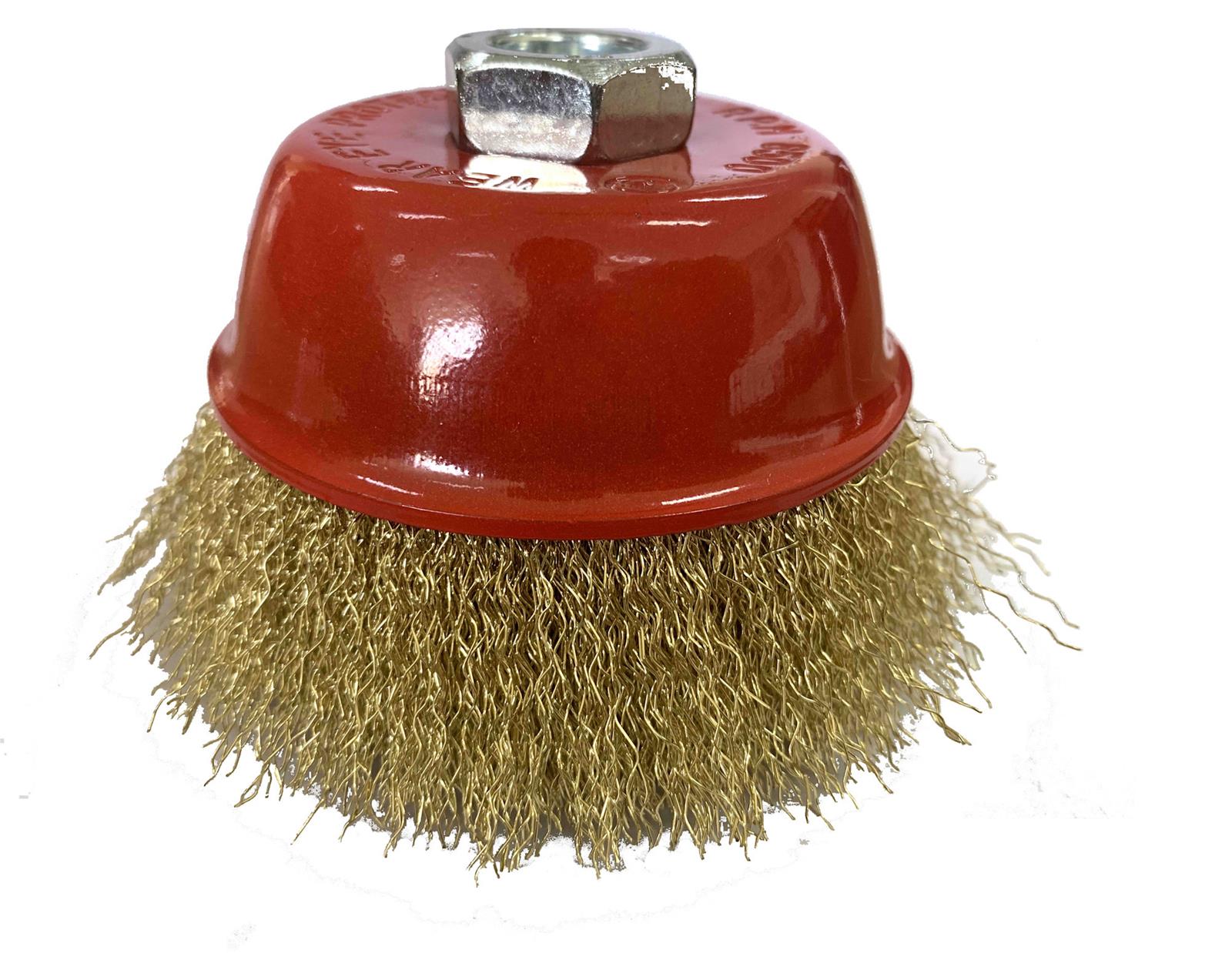 Titan Tools 22230 Titan 4 in. Crimped Wire Cup Brushes | Summit Racing