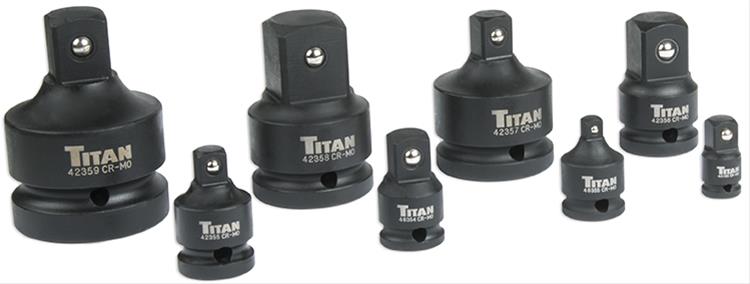 Titan Tools 40000 Titan 8-Piece Increasing/Reducing Impact Adapter Sets ...