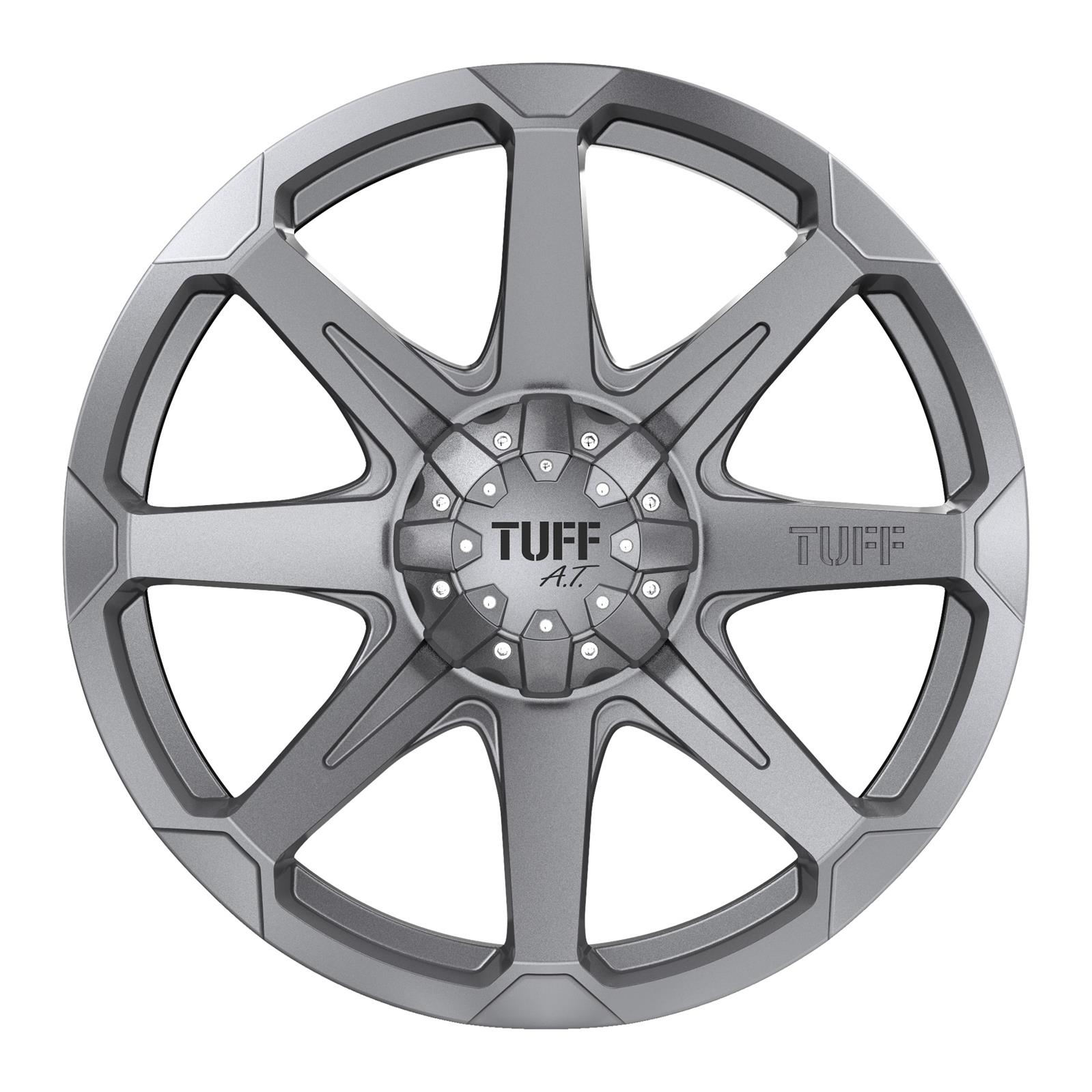 Tuff Wheels 2090T05205D70G78 Tuff Wheels T05 Satin Gunmetal Gray Wheels ...