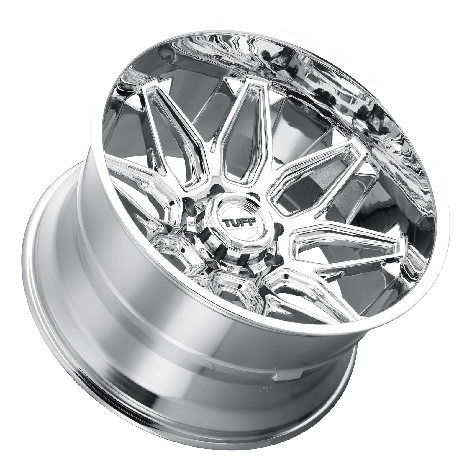 Tuff Wheels T3B Chrome Wheels | Summit Racing