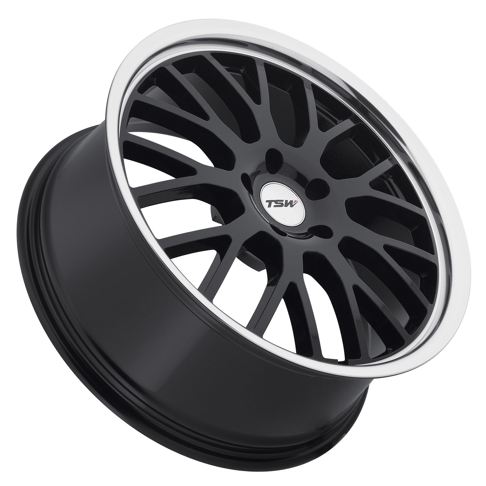 TSW Wheel 1780TRM355120B76 TSW Tremblant Series Gloss Black Wheels with ...