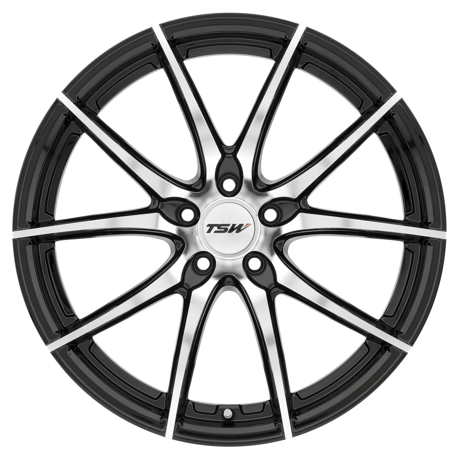 TSW Sprint Series Gloss Black Wheels with Mirror Cut Face | Summit Racing