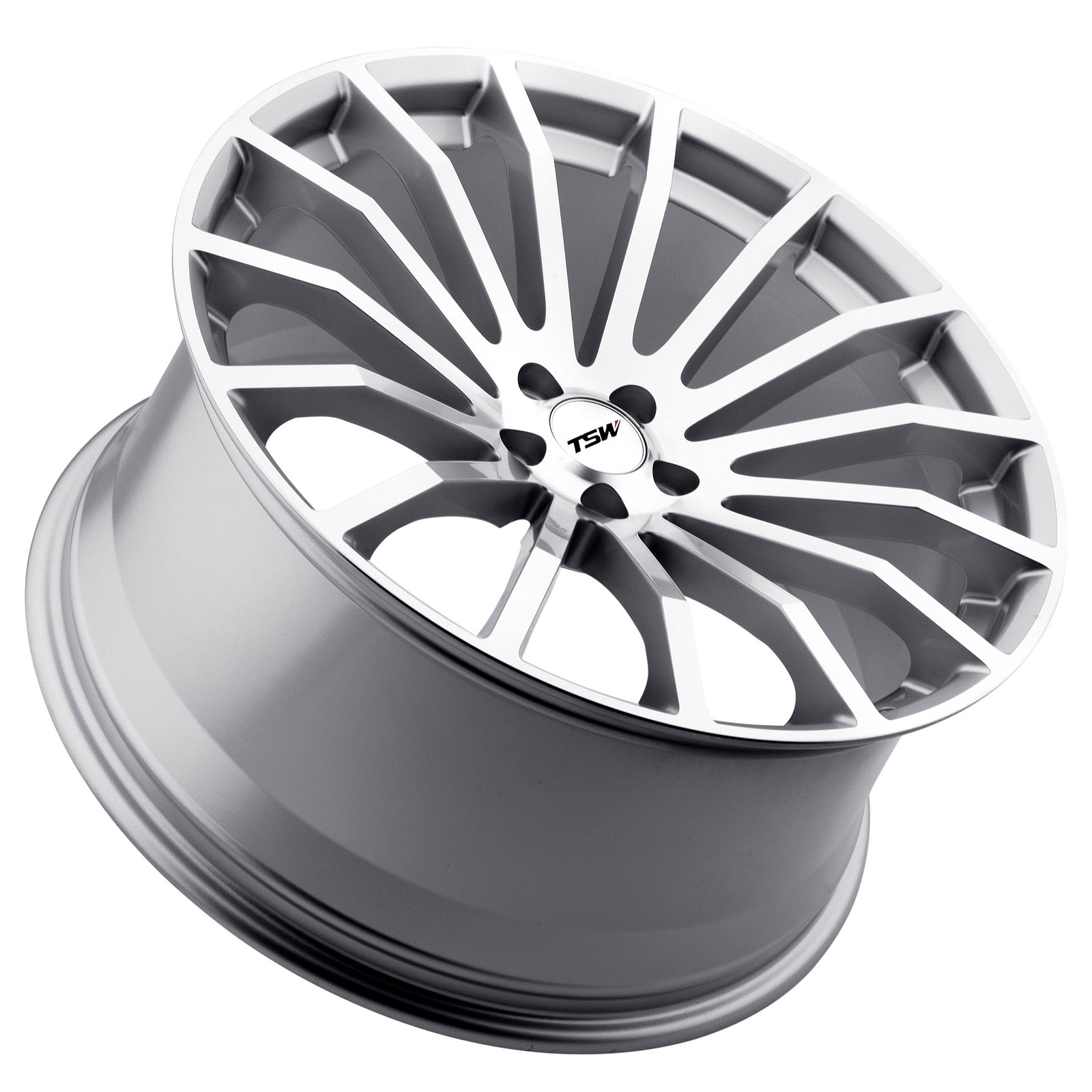 TSW Wheel 1980MAL355100S72 TSW Wheels Mallory 5 Series Silver Wheels ...