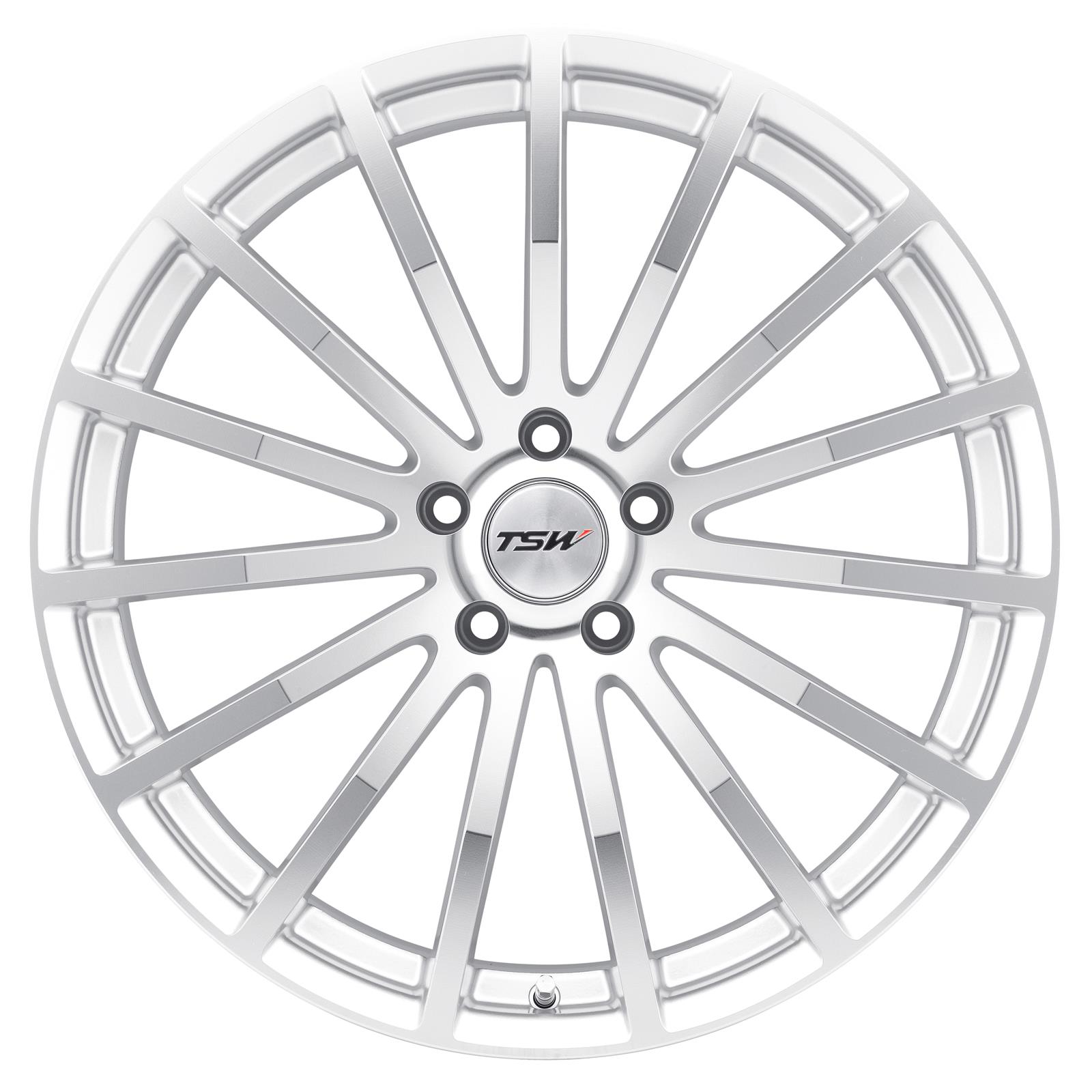 TSW Wheel 1980MAL355100S72 TSW Wheels Mallory 5 Series Silver Wheels ...