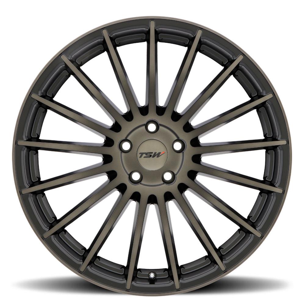 TSW Wheel 1780LCU405108M72 TSW Luco Series Matte Black Wheels with ...