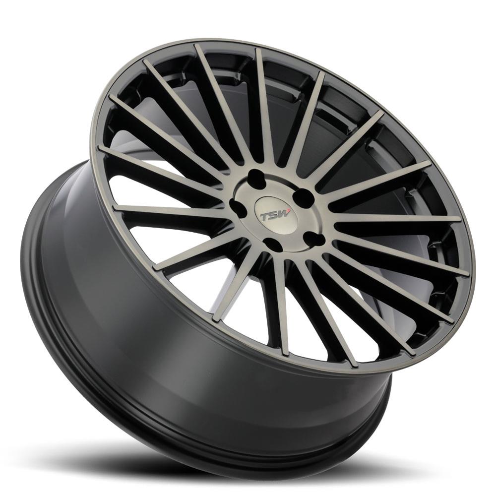 TSW Wheel 1780LCU405108M72 TSW Luco Series Matte Black Wheels with ...