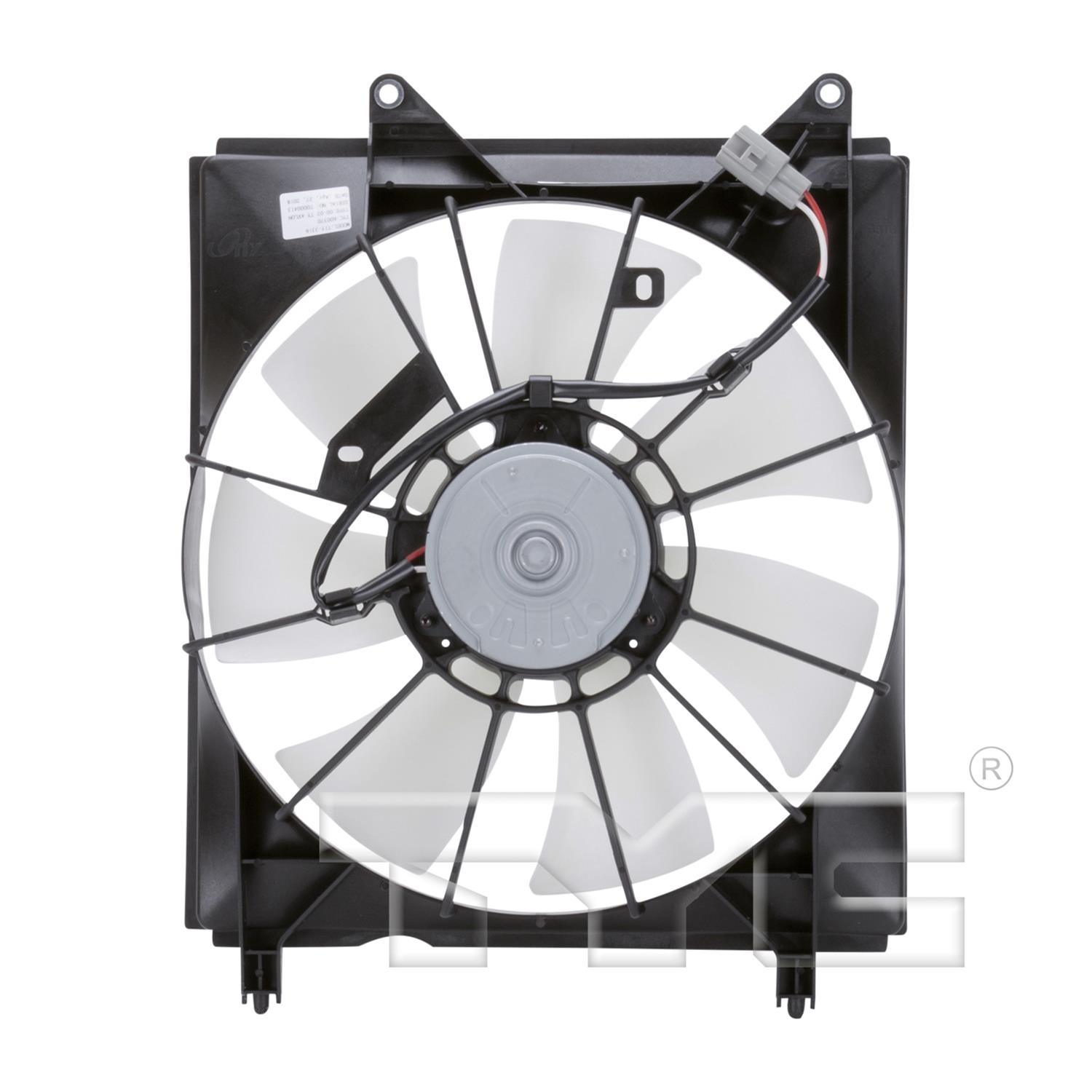 TYC 600370 TYC Cooling Fan Assemblies | Summit Racing