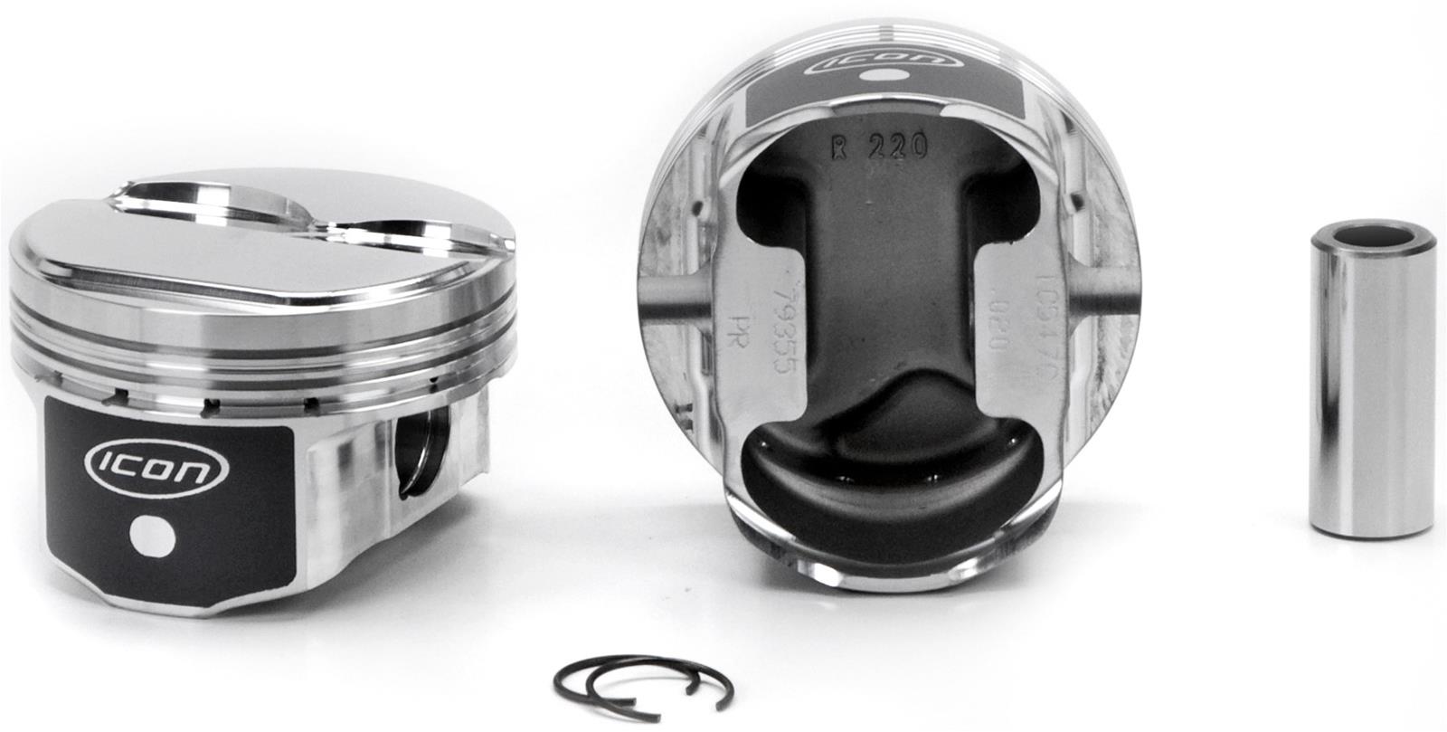 CHEVROLET ICON IC547C.040 ICON Premium Forged Pistons | Summit Racing