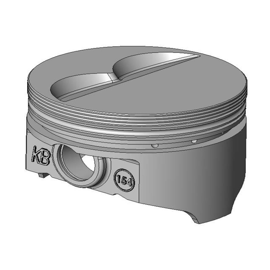 KB KB154KTD.STD KB Performance Hyper Piston and Ring Kits | Summit Racing