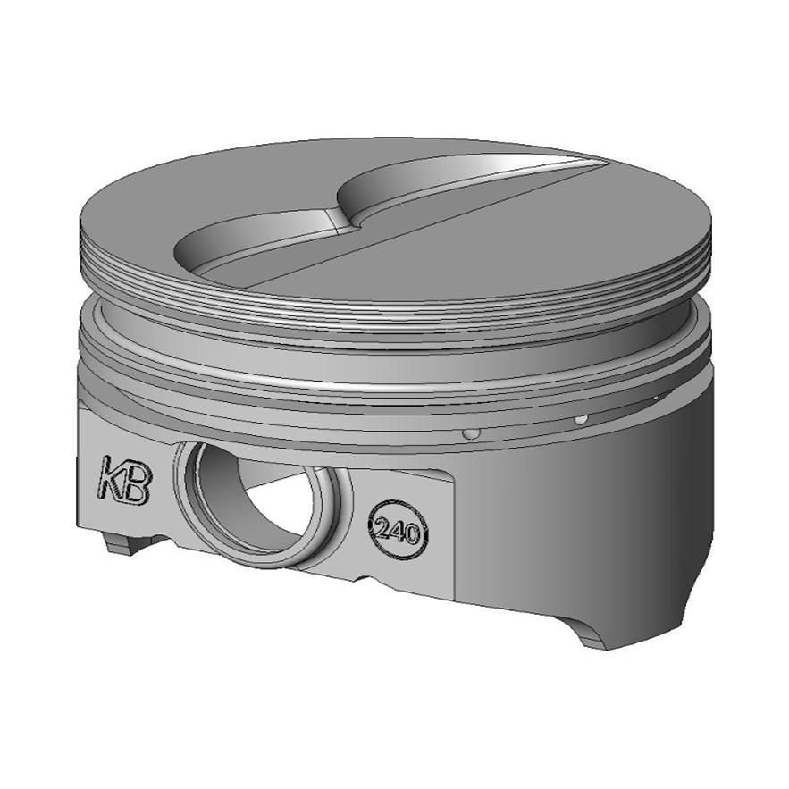 KB KB240-030 Keith Black KB Performance Pistons | Summit Racing