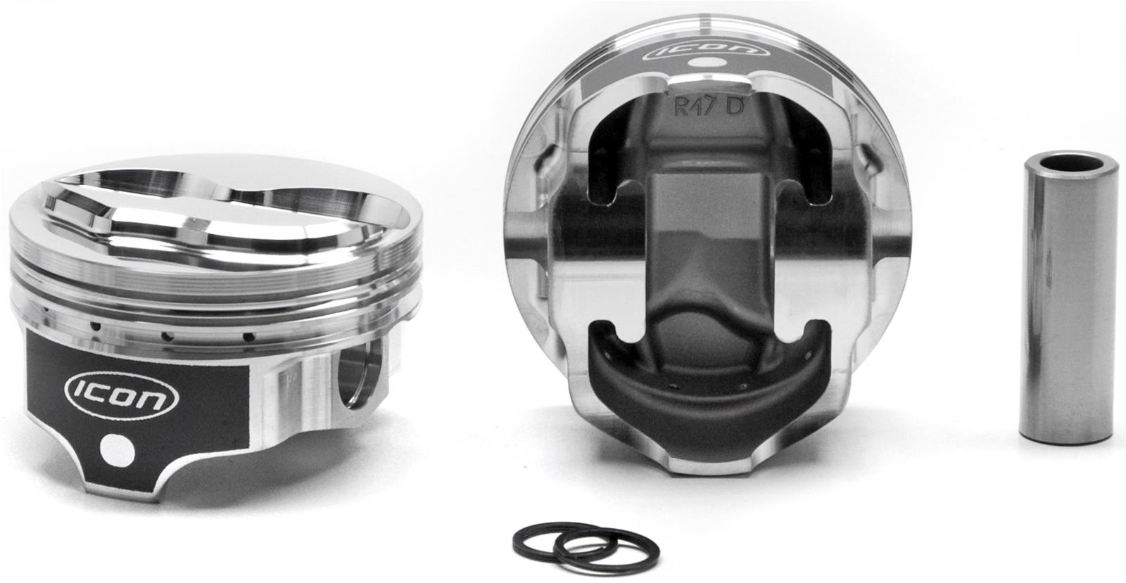 ICON IC746KTD.STD ICON Premium Forged Piston and Ring Kits | Summit Racing