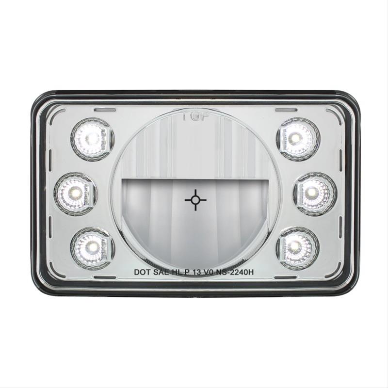 United Pacific 31169 United Pacific High-Power LED Crystal Headlights ...
