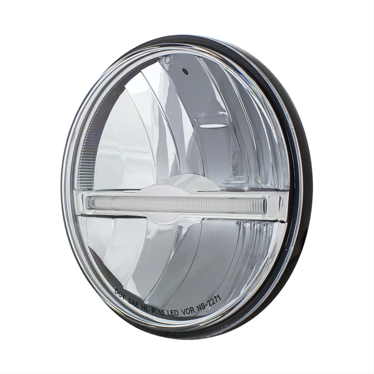 United Pacific 31259 United Pacific Crystal Headlights with LED ...