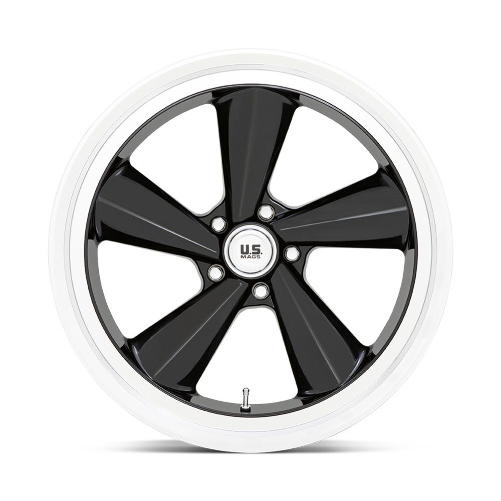 U.S. Mags U13622057357L U.S. Mags TS U136 Gloss Black Wheels with ...