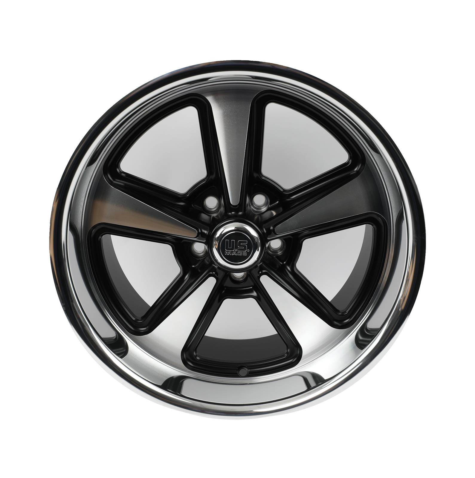 U.S. Mags U10918906152 U.S. Mags Bandit U109 Black Wheels with Machined ...
