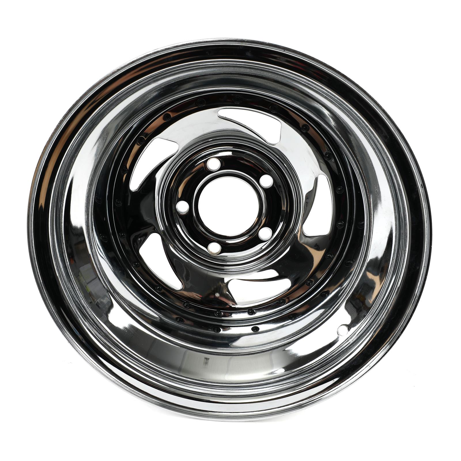 U.S. Wheel 26-5050 U.S. Wheel 26 Series Chrome Blade Wheels | Summit Racing