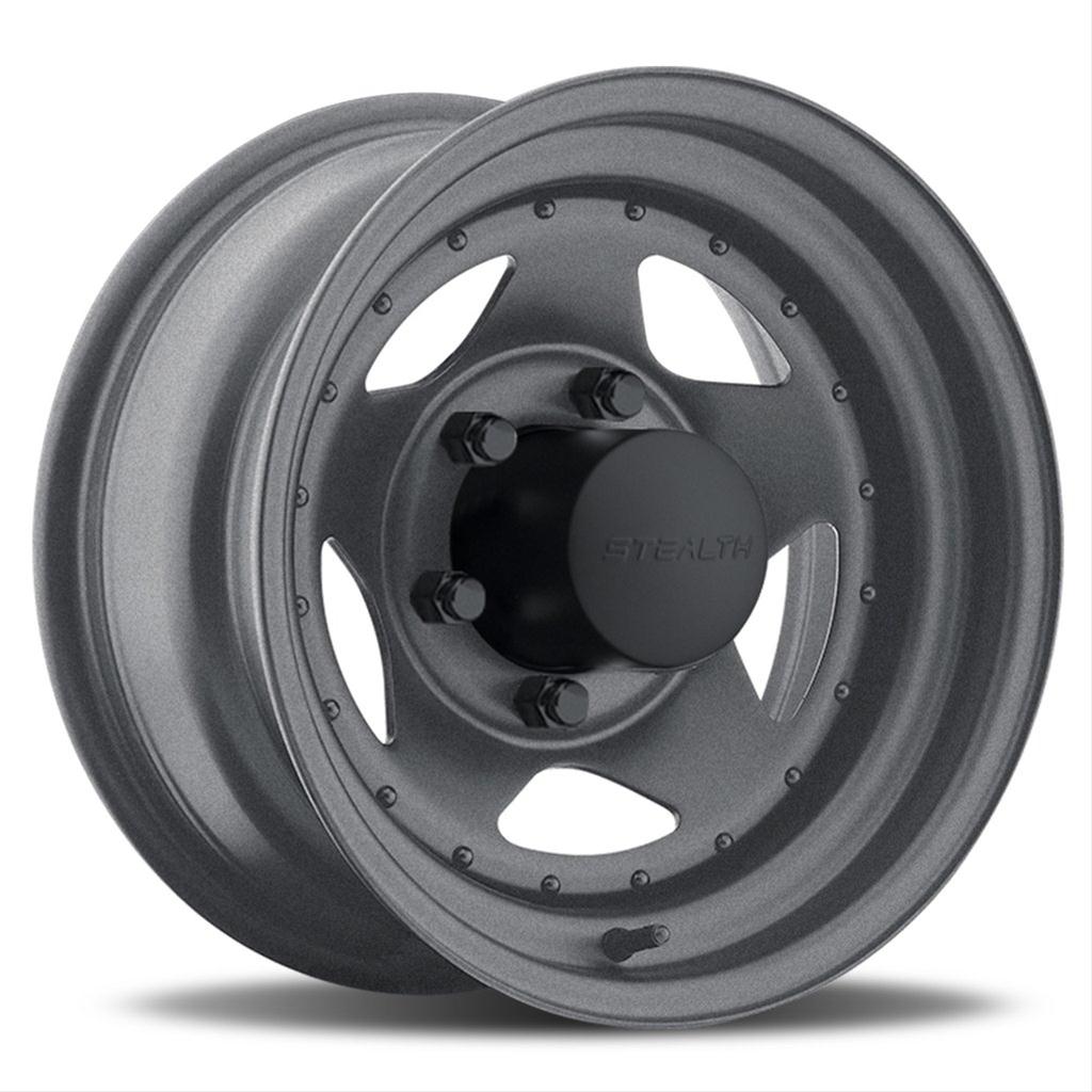 U.S. Wheel 304-5050GM U.S. Wheel 304 Series Stealth Star Gunmetal ...