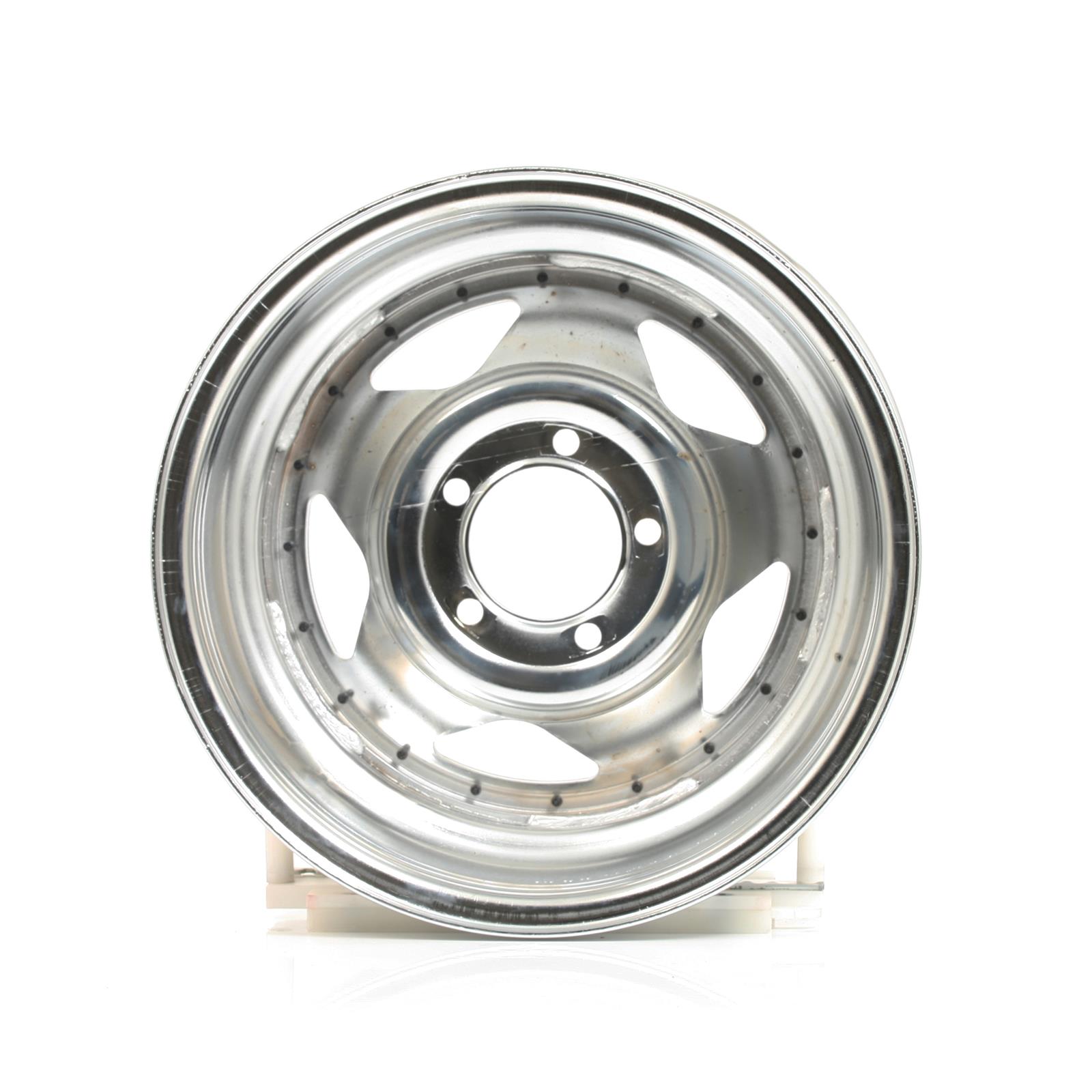 U.S. Wheel 37-5712 U.S. Wheel 37 Series Chrome Star Wheels | Summit Racing