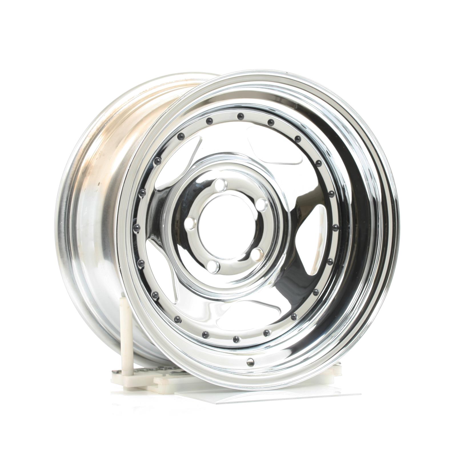 U.S. Wheel 37-5712 U.S. Wheel 37 Series Chrome Star Wheels | Summit Racing