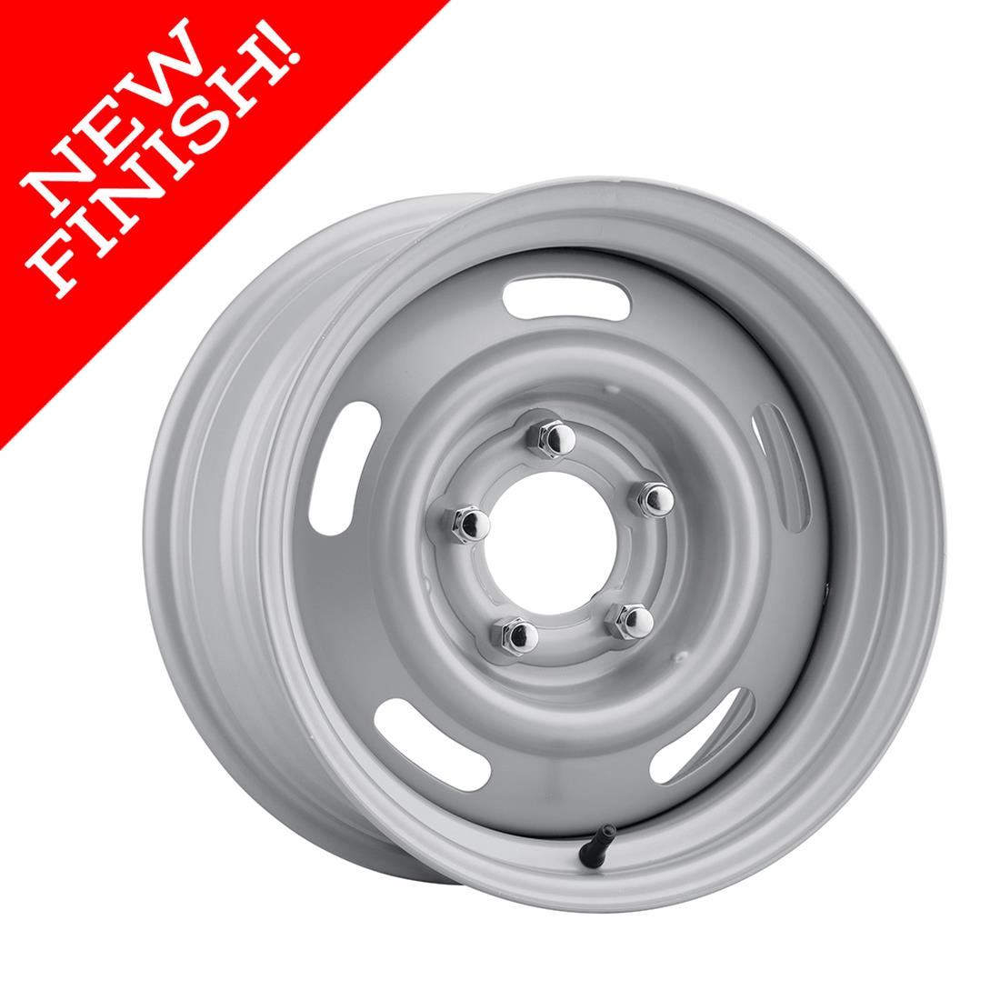 U.S. Wheel 55 Series Nickle Silver Rallye Wheels | Summit Racing