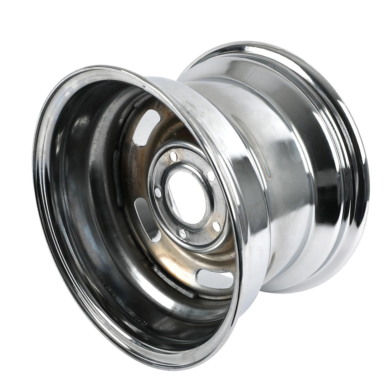 U.S. Wheel 57-5050500 U.S. Wheel 57 Series Chrome Rallye Wheels ...