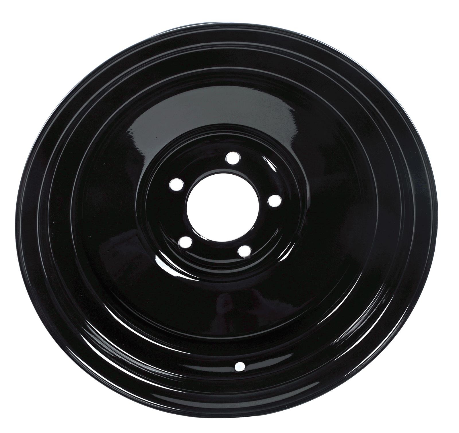 U.S. Wheel 65-5734 U.S. Wheel 65 Series Rat Rod Gloss Black Wheels ...