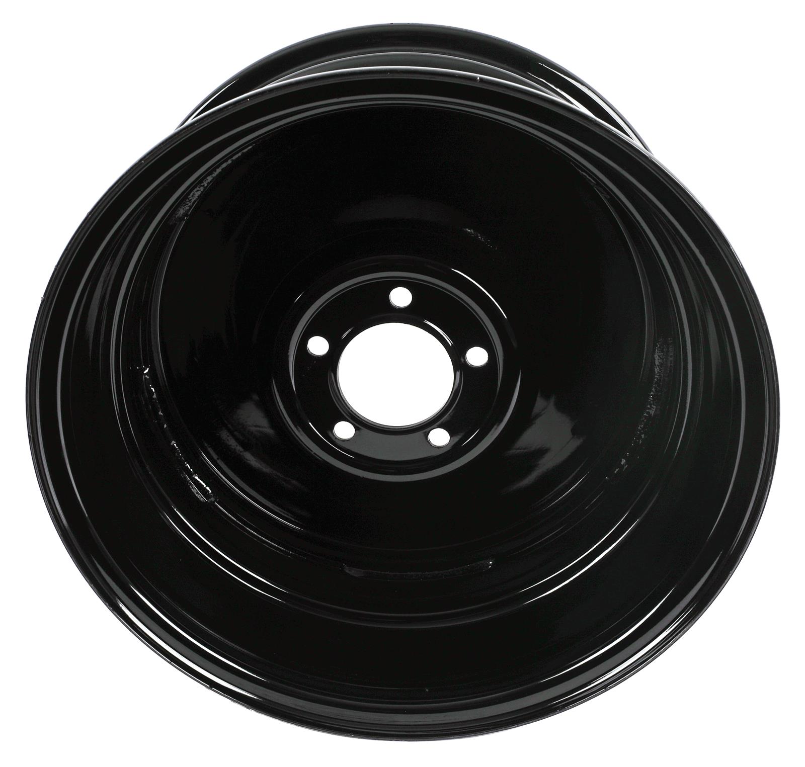 U.S. Wheel 65-8834 U.S. Wheel 65 Series Rat Rod Gloss Black Wheels ...