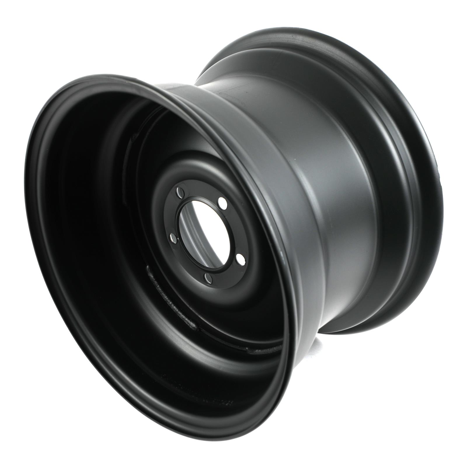 U.S. Wheel 68-5012 U.S. Wheel 68 Series Rat Rod Matte Black Wheels ...