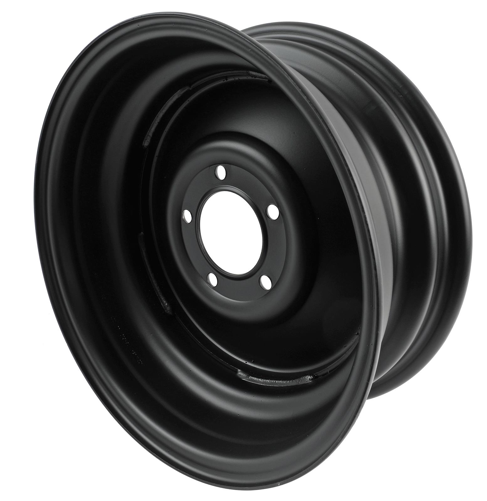 U.S. Wheel 68-5634 U.S. Wheel 68 Series Rat Rod Matte Black Wheels ...
