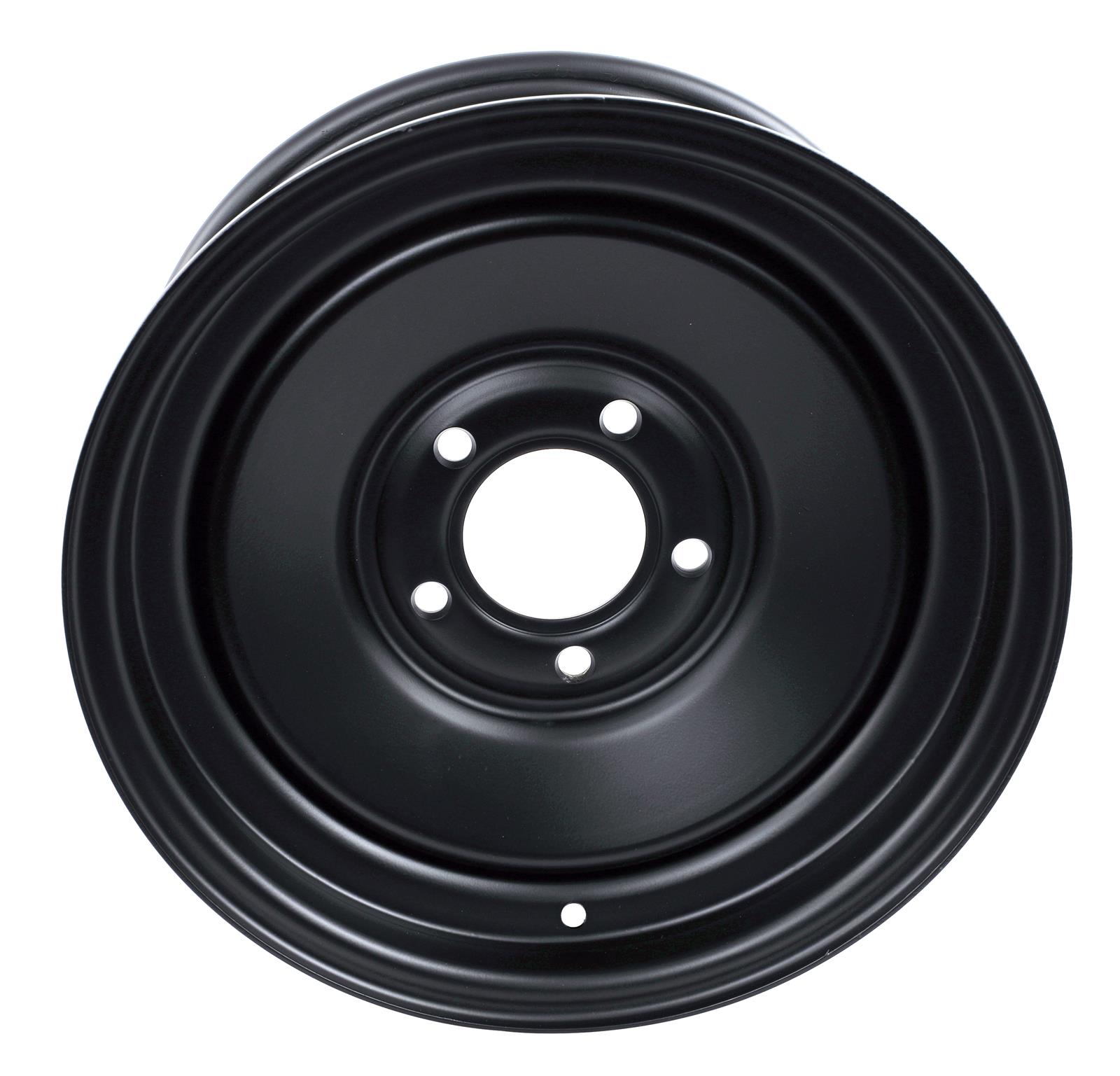 U.S. Wheel 68-5650 U.S. Wheel 68 Series Rat Rod Matte Black Wheels ...