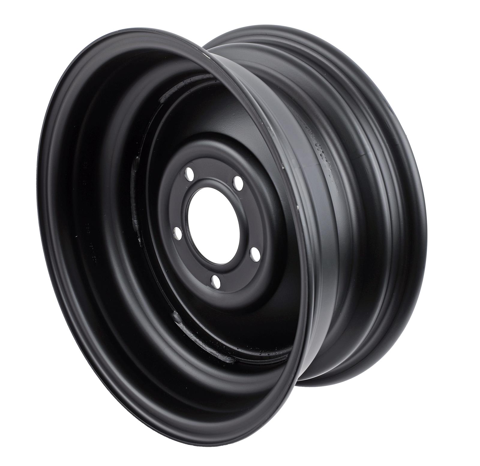 U.S. Wheel 68-5650 U.S. Wheel 68 Series Rat Rod Matte Black Wheels ...