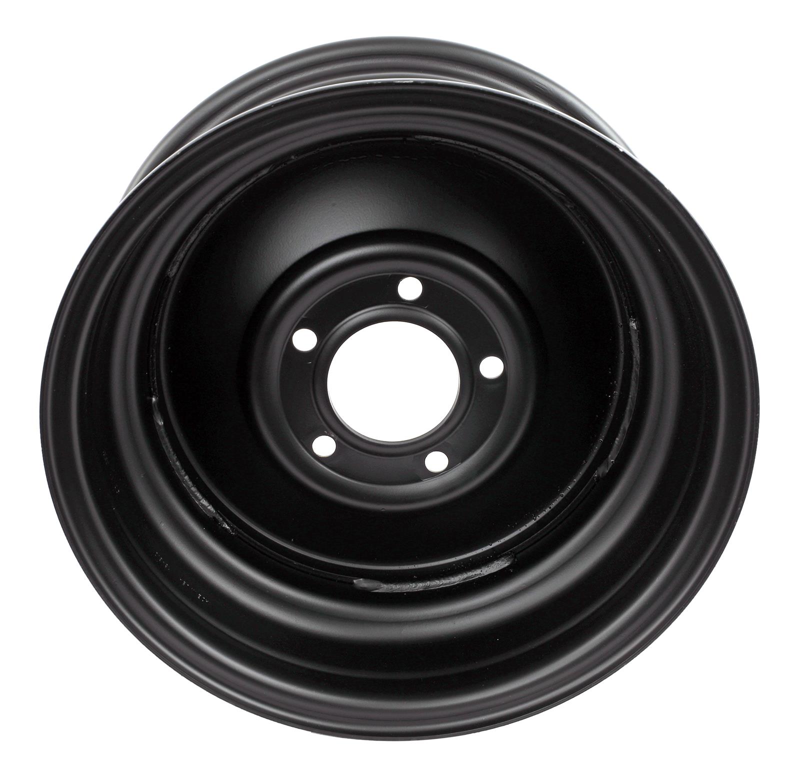U.S. Wheel 68-5650 U.S. Wheel 68 Series Rat Rod Matte Black Wheels ...