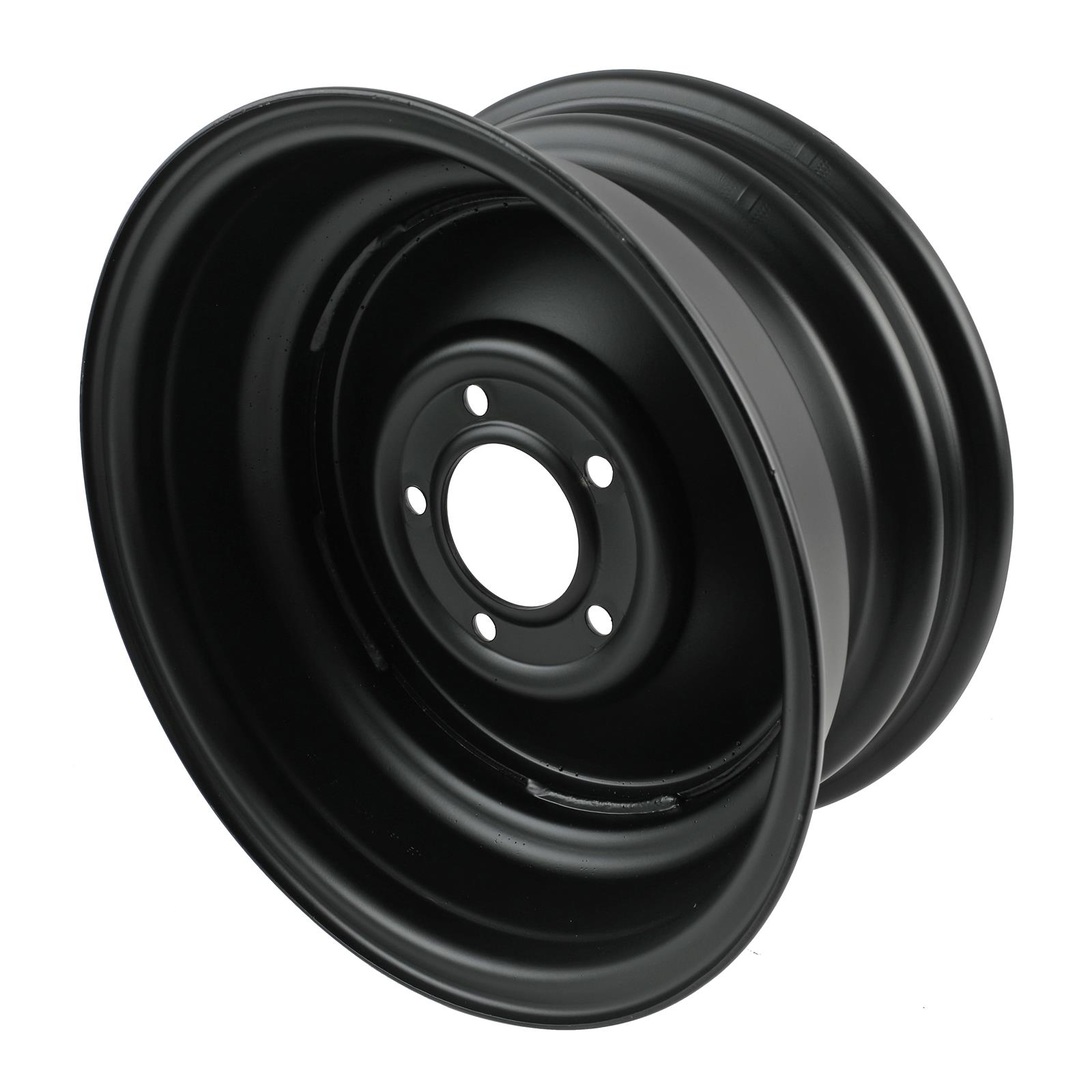 U.S. Wheel 68-5750 U.S. Wheel 68 Series Rat Rod Matte Black Wheels ...