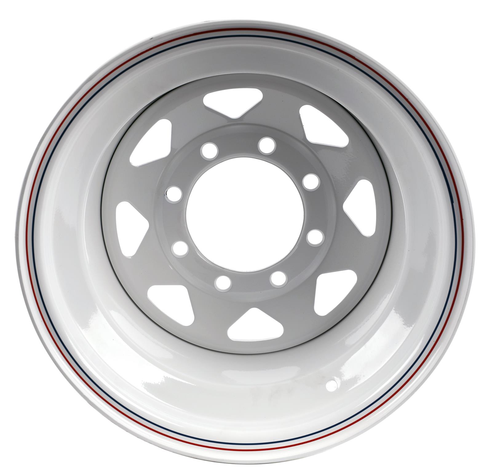 U.S. Wheel 70-5080 U.S. Wheel 70 Series White 8-Spoke Wheels | Summit ...