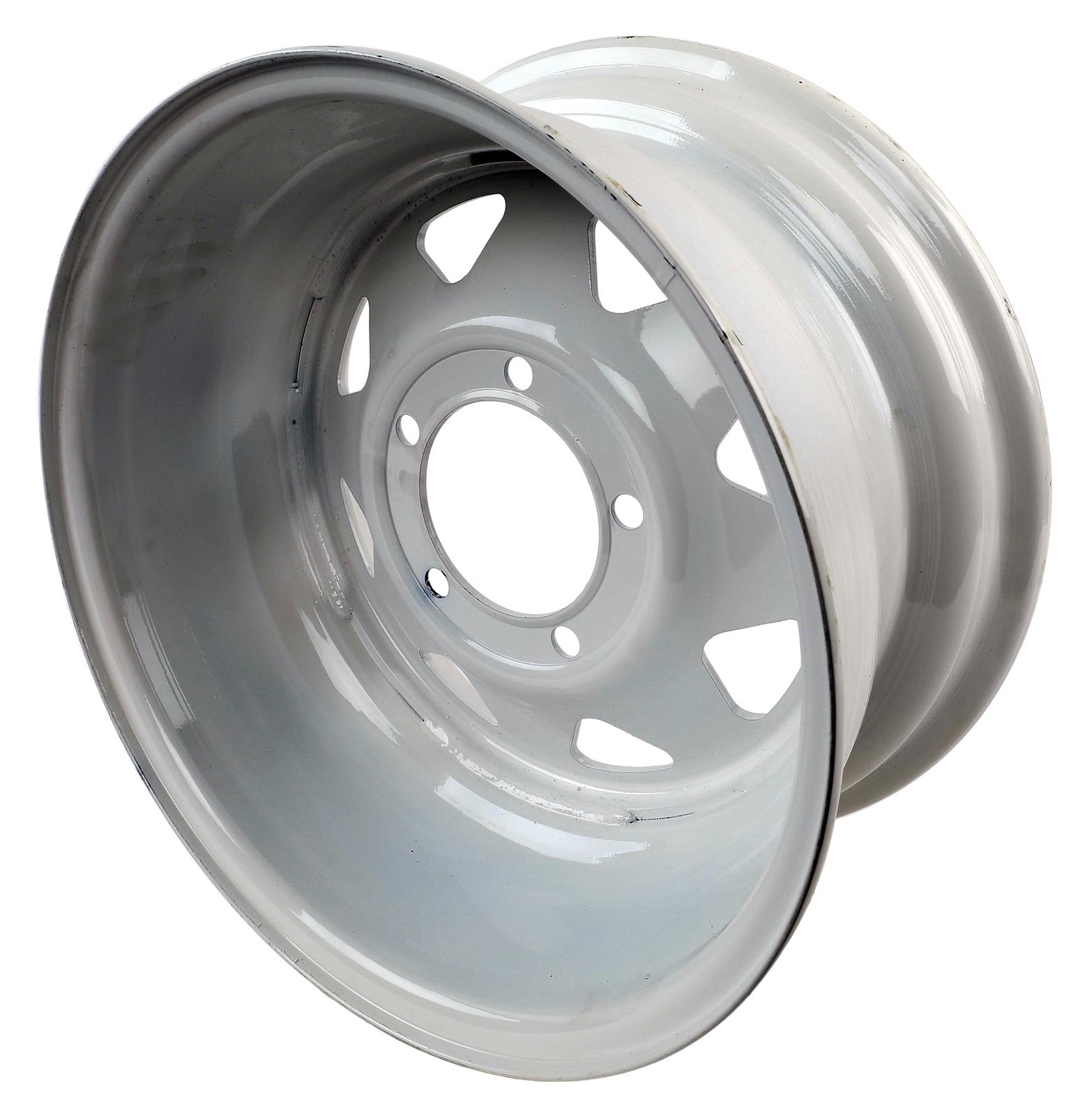 U.S. Wheel 70-7855 U.S. Wheel 70 Series White 8-Spoke Wheels | Summit ...