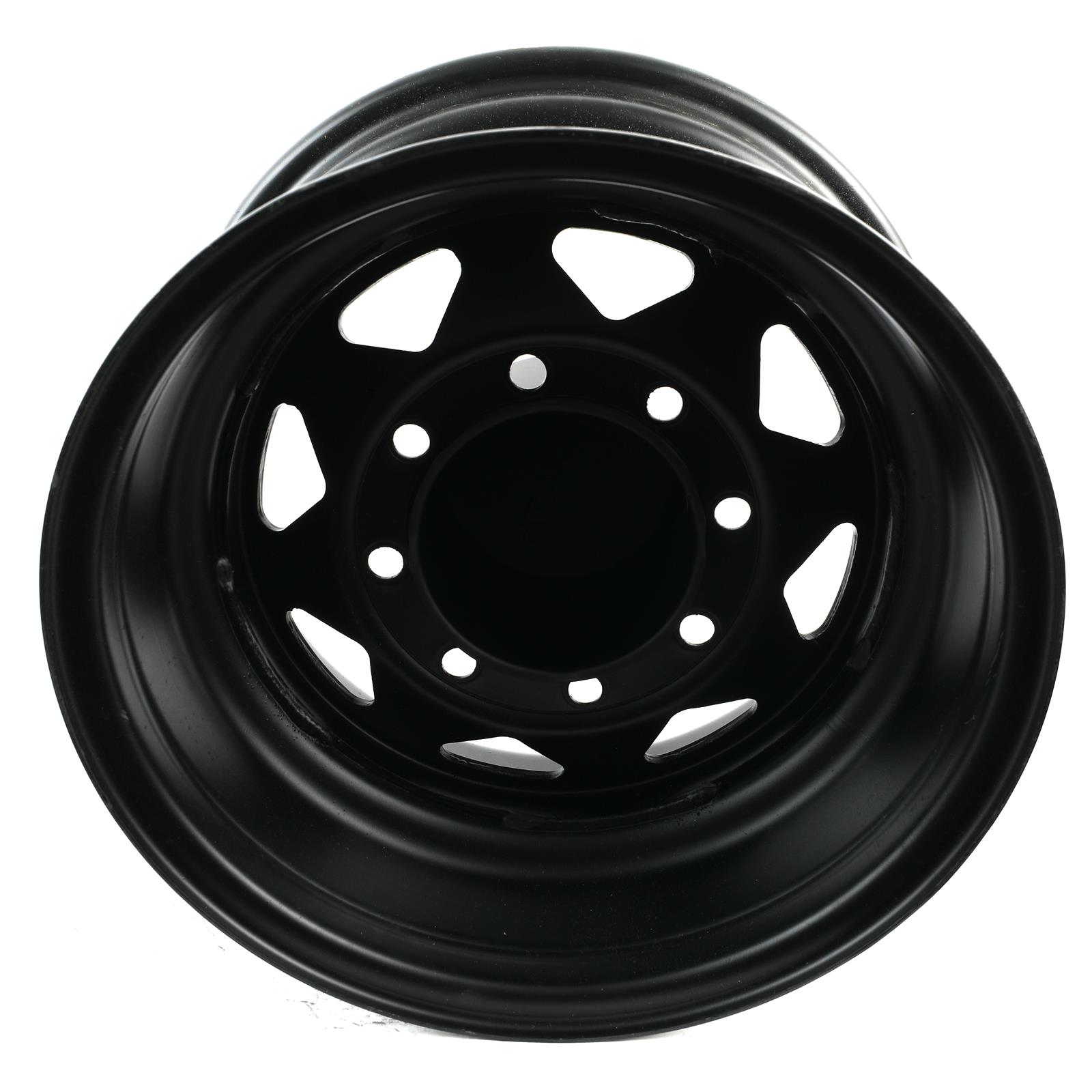 U.S. Wheel 704 Series Stealth 8-Spoke Matte Black Wheels | Summit Racing