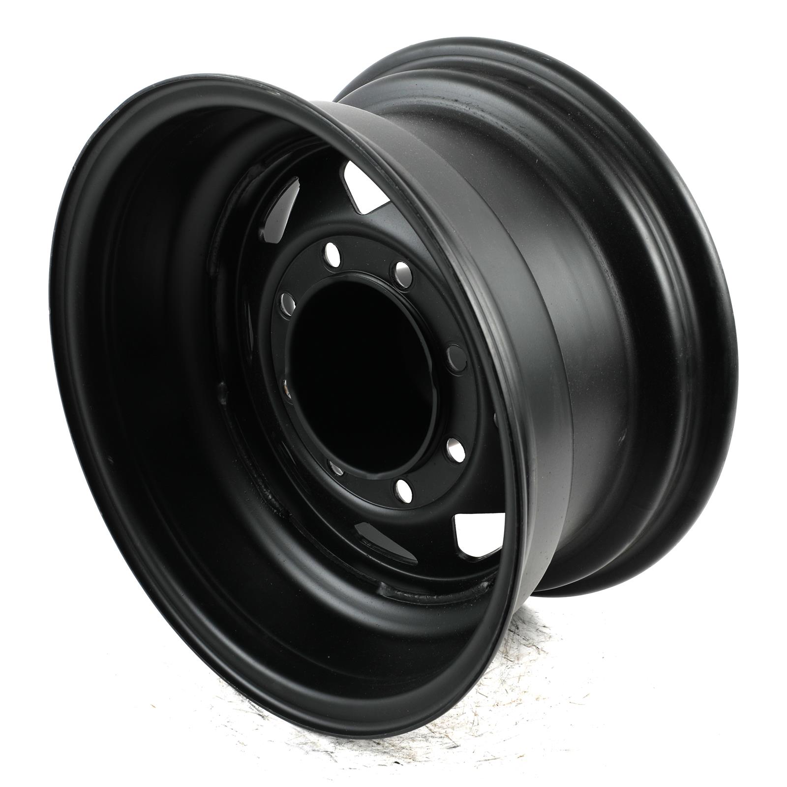 U.S. Wheel 704 Series Stealth 8-Spoke Matte Black Wheels | Summit Racing