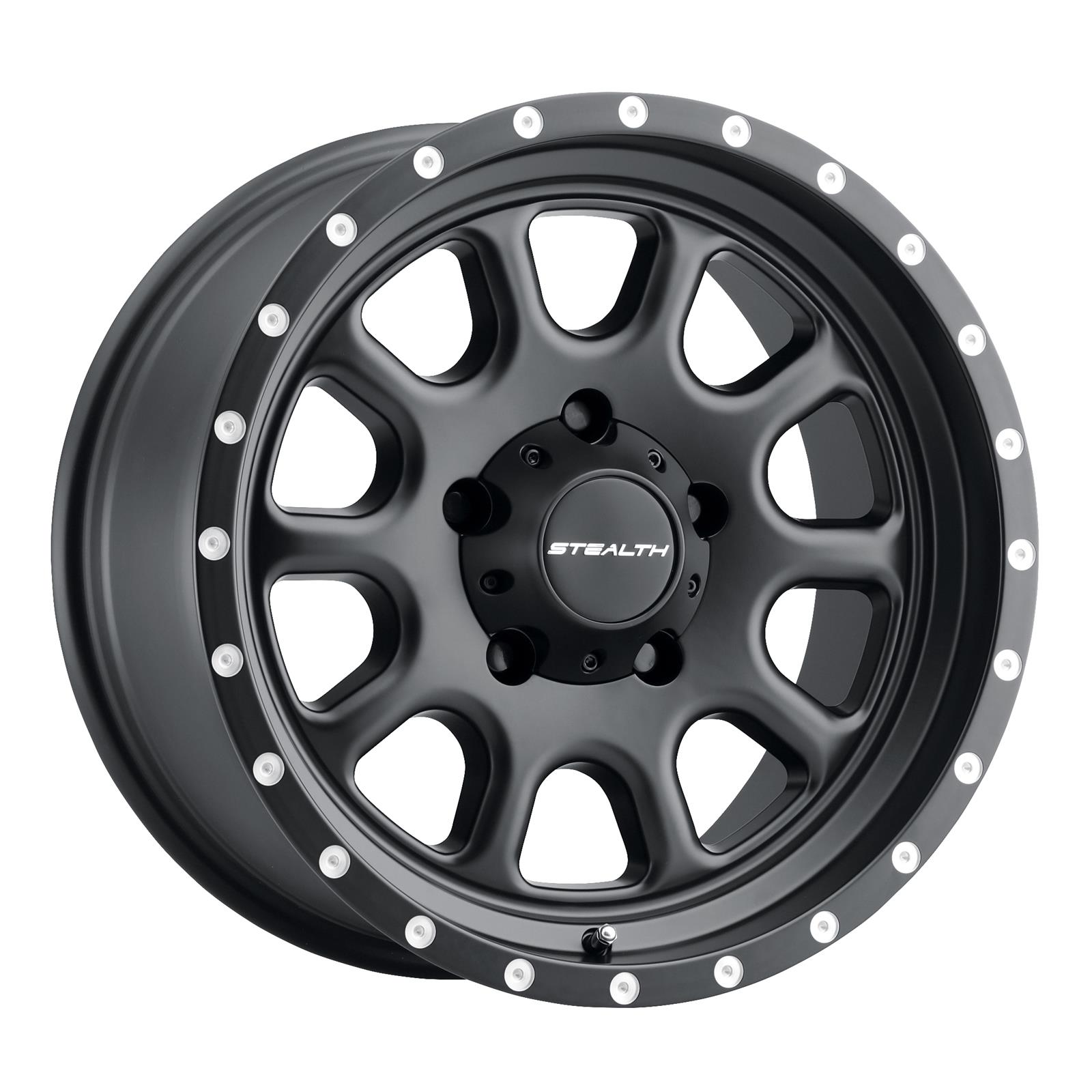 U.S. Wheel 771-88512 U.S. Wheel 771 Series Stealth Matte Black Wheels ...