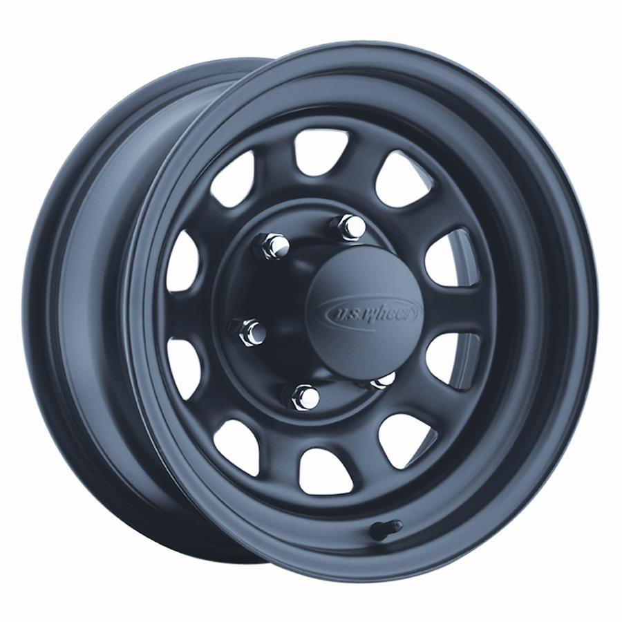 U.S. Wheel 804-7760L U.S. Wheel 804 Series Stealth Daytona Black Wheels ...