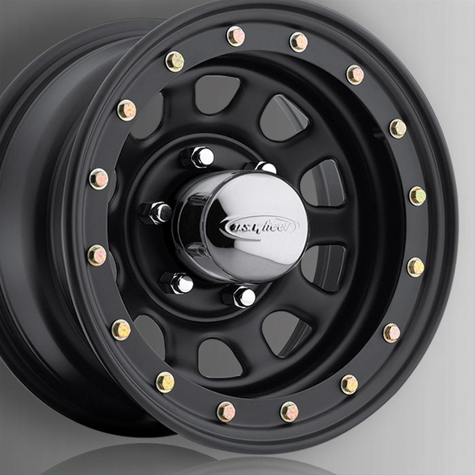 U.S. Wheel 841-5855 U.S. Wheel 841 Series Daytona Simulated Beadlock ...