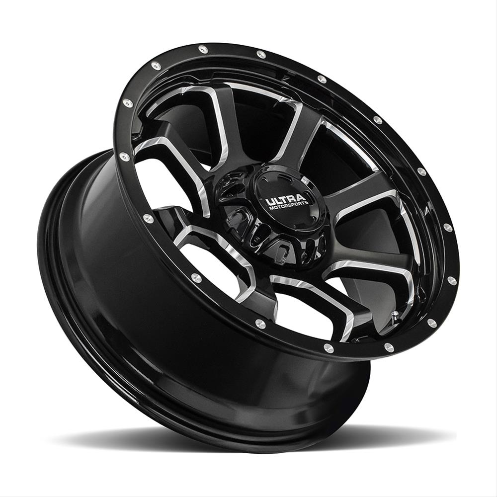 Ultra Wheel Company 219-8905BM+01 Ultra Wheel 219 Nemesis Gloss Black ...
